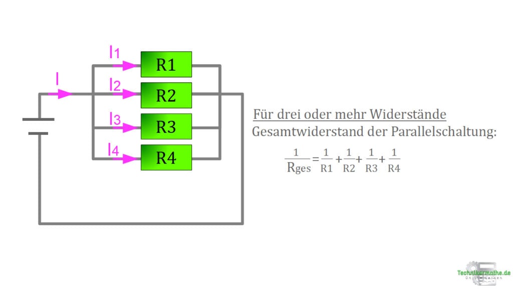 ET2 Parallelschaltung einfach erklärt - Technikermathe.de