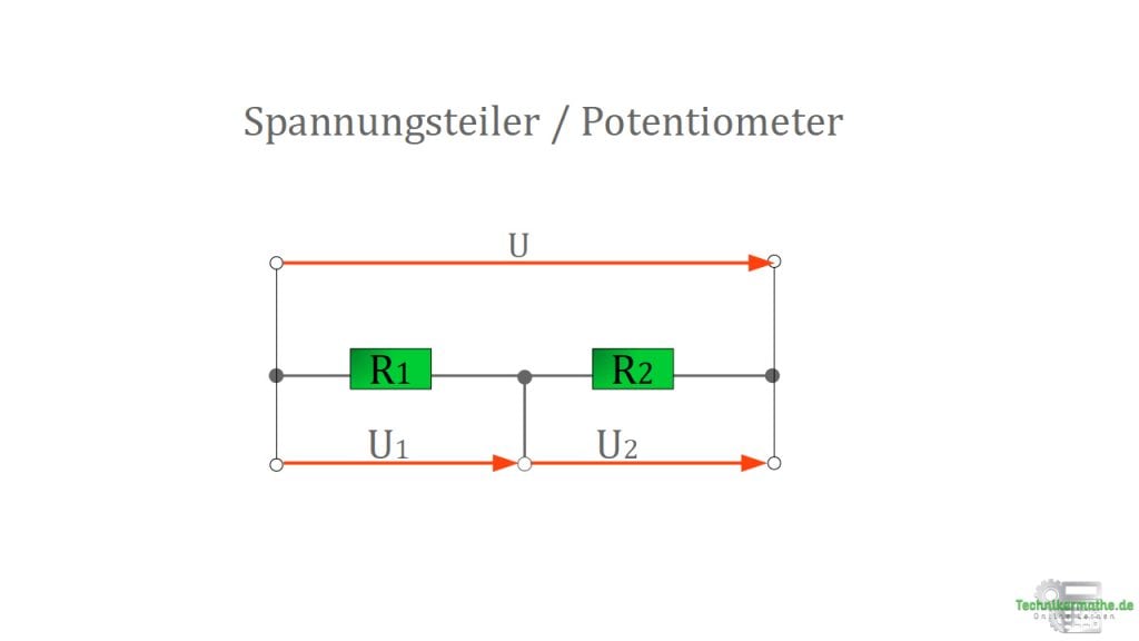 ET2 Spannungsteiler einfach erklärt - Technikermathe.de