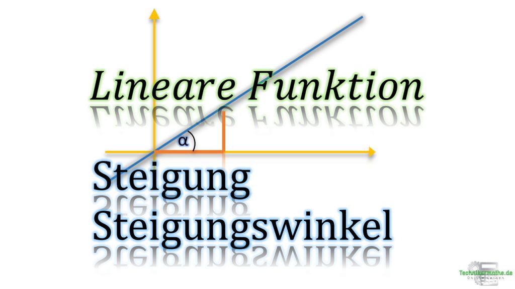 Steigung | Steigungswinkel - einfach 1a - Technikermathe.de