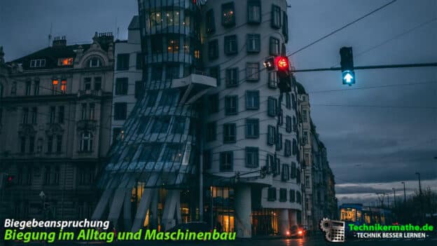 Biegebeanspruchung - Biegung in Maschinentechnik einfach 1a