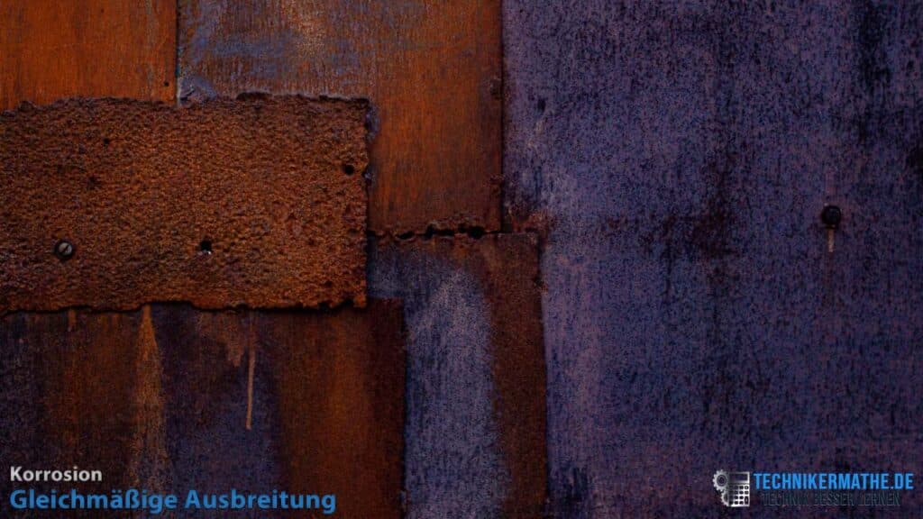 Korrosion [Ursachen, Formen, Berechnung] einfach erklärt 1a